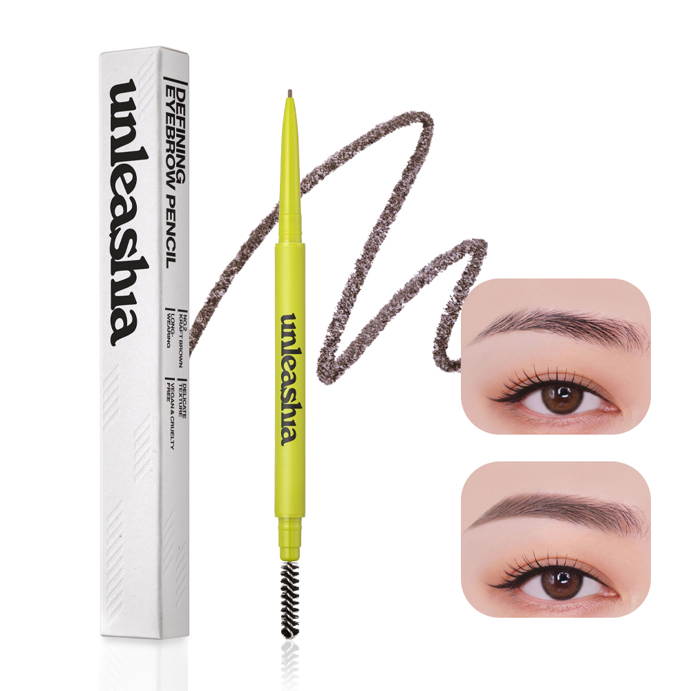 Unleashia Shaper Defining Eyebrow Pencil N°2 Kraft Brown – Bebehome.mk